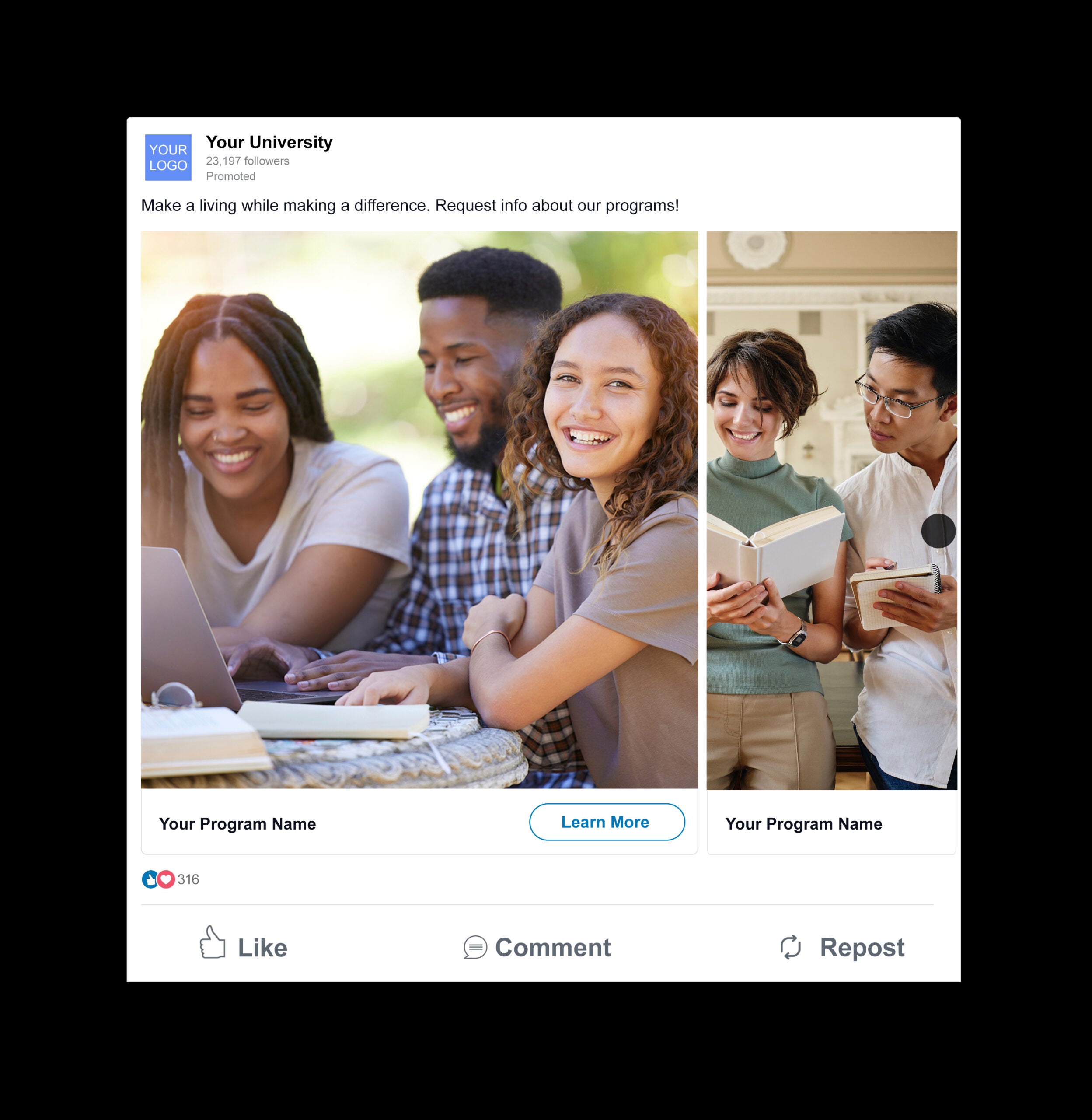 Digital Ad Specifications | Carnegie—Higher Ed Marketing & Enrollment