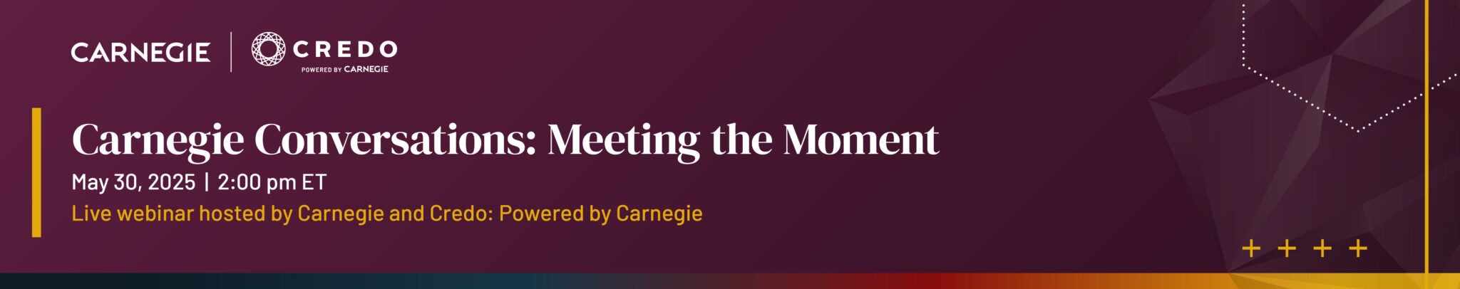 Carnegie Conversations: Meeting the Moment | Carnegie—Higher Ed ...